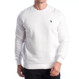 U.S. Polo Assn. Herren-Fleece-Sweatshirt mit Rundhalsausschnitt US42187035