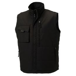Russel Athletic Russell Herren Gilet Jacke (Schwarz)