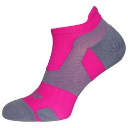 2XU leichte Kissen Herren Magneta/hellgrau keine Show Socken
