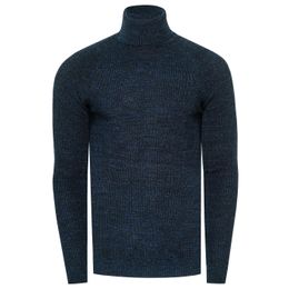 Rusty Neal Slim Fit Feinstrick Business Rollkragen-Pullover