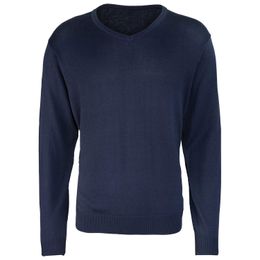 Premier - Sweatshirt V-Ausschnitt f&uuml;r Herren (Marineblau)
