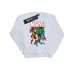 MARVEL - Sweatshirt f&uuml;r Herren (Wei&szlig;)