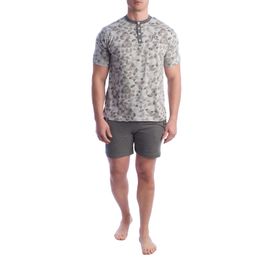 Herren-Pyjama mit kurzen &Auml;rmeln aus 100 % Baumwolle KL30000