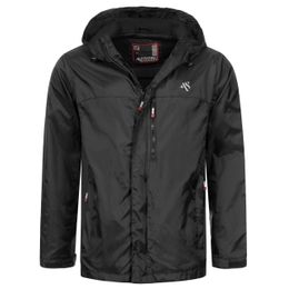 Alessandro Salvarini A. Salvarini Herren Regenjacke AS-323 wasserdicht & leicht mit Kapuze