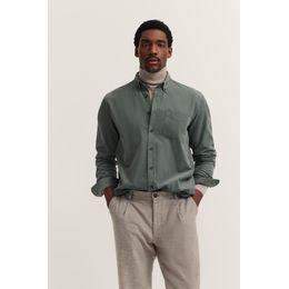 Bugatti Herren Cordhemd im Modern Fit mit Button-Down-Kragen