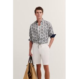 Bugatti Herren Hemd mit Button-Down-Kragen