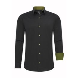 Rusty Neal Business Hemd Slim Fit Premium Cotton-Stretch