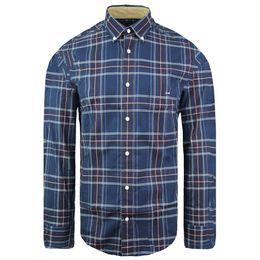 Eden Park Regular Herren Oxford-Hemd in Marineblau