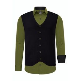 Rusty Neal Hemd mit Weste 2-teilig