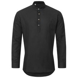 Indumentum Hemd Schwarz