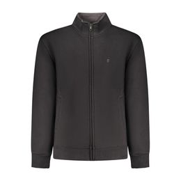 Coveri Moving Schwarzes Baumwolle Herren Sweatshirt