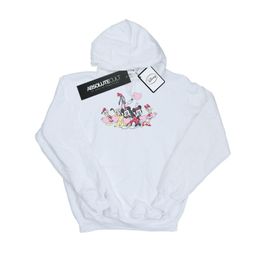 Disney - "Mickey Mouse Love Friends" Kapuzenpullover f&uuml;r Herren (Wei&szlig;)