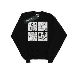 Disney - "Mickey, Donald, Goofy And Pluto Boxed" Sweatshirt f&uuml;r Herren (Schwarz)