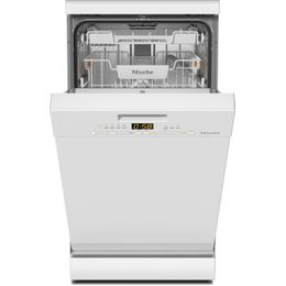 Miele Standgeschirrsp&uuml;ler "G 5540 SC SL Active", Energieeffizienz: E (A-G), silber (brillantwei&szlig;), B:44,8cm H:84,5cm T:60cm, Geschirrsp&uuml;ler