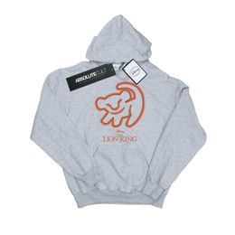 Disney - "The Lion King Cave Drawing" Kapuzenpullover f&uuml;r Herren (Grau)