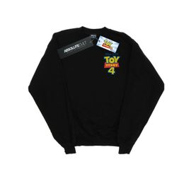 Disney - "Toy Story 4 Logo Breast Print" Sweatshirt f&uuml;r Herren (Schwarz)