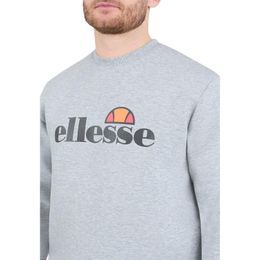 Ellesse - "Corvaro" Sweatshirt f&uuml;r Herren (Hellgrau meliert)