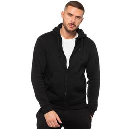 Enzo | Herren Zip Hoodie - Schwarz