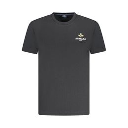 Armata di Mare Schwarzes Baumwolle Herren T-Shirt