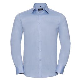 Russel Athletic Russell Collection - Formelles Hemd f&uuml;r Herren Lang&auml;rmlig (Hellblau)