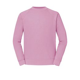 Fruit of the Loom Herren Classic 80/20 Raglan Sweatshirt (Hellrosa)