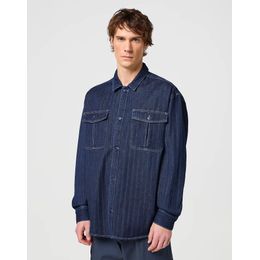 Wrangler - CASEY JONES UTILITY SHIRT INDIGO