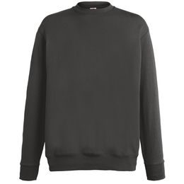 Fruit of the Loom - Sweatshirt &Uuml;berschnittene Schulter f&uuml;r Herren (Hellgrau)