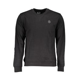 Gianmarco Venturi Schwarzes Baumwoll Herren Sweatshirt