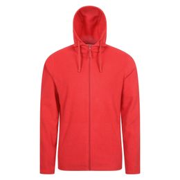 Mountain Warehouse - "Camber" Hoodie mit durchgehendem Rei&szlig;verschluss f&uuml;r Herren (Aktiv-Rot)
