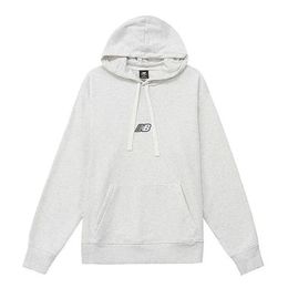 New Balance Neues Gleichgewicht NB Essentials Herren Heather Grey Hoodie