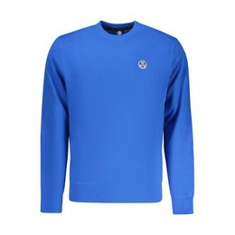 North Sails Blau Baumwolle Herren Sweatshirt