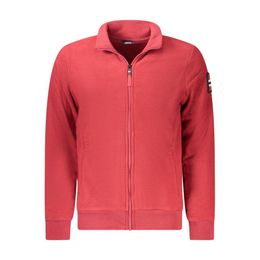 Norwegen 1963 Rotes Polyester Herren Sweatshirt