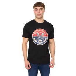 CrossHatch - "Moules" T-Shirt f&uuml;r Herren (Schwarz)