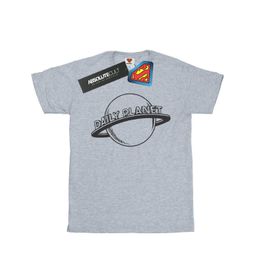 DC COMICS - "Daily Planet" T-Shirt f&uuml;r Herren (Grau)