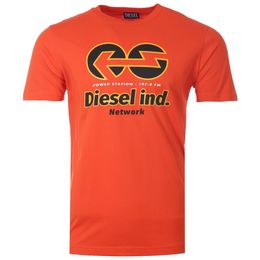 Diesel T-Just E18 T-Shirt - Rot