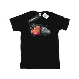 Disney - "Cars Lightning Vs Storm" T-Shirt f&uuml;r Herren (Schwarz)