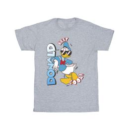 Disney - "Donald Duck Cool" T-Shirt f&uuml;r Herren (Grau)