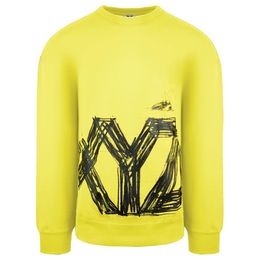 Puma x Michael Lau Long Sleeve Crew Hals Yellow Men Grafic Sweatshirt 530358 79