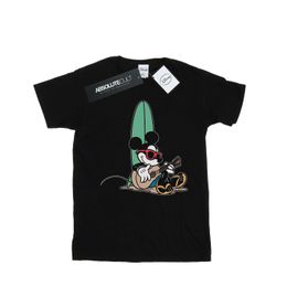 Disney - "Surf And Chill" T-Shirt f&uuml;r Herren (Schwarz)