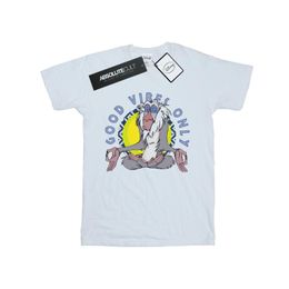 Disney - "The Lion King Good Vibes Only" T-Shirt f&uuml;r Herren (Wei&szlig;)