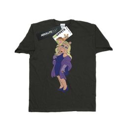 Disney - "The Muppets Classic Miss Piggy" T-Shirt f&uuml;r Herren (Hellgrau)