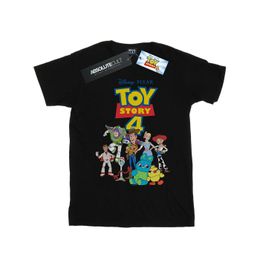 Disney - "Toy Story 4" T-Shirt f&uuml;r Herren (Schwarz)