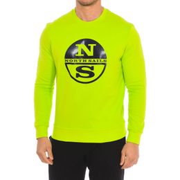 North Sails Lang&auml;rmeliges Sweatshirt mit Rundhalsausschnitt 9024130 Herren