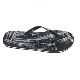 Just Cavalli Denim-Print Flip-Flops Ju22576