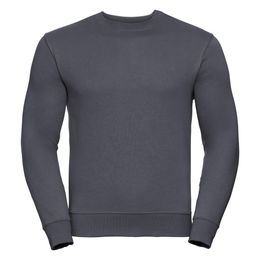 Russel Athletic Russell Herren Authentic Sweatshirt (schlanker Schnitt) (Convoy Grau)