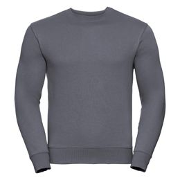 Russel Athletic Russell Herren Authentic Sweatshirt (schlanker Schnitt) (Convoy Grau)