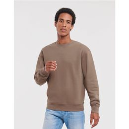 Russel Athletic Russell Herren Authentic Sweatshirt, schmaler Schnitt (Nat&uuml;rlich)