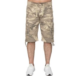 Enzo | Herren Cargo Combat Camo Shorts