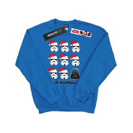 Star Wars - "Humbug" Sweatshirt f&uuml;r Herren (K&ouml;nigsblau)