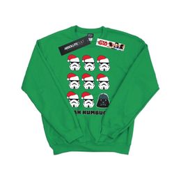 Star Wars - "Humbug" Sweatshirt f&uuml;r Herren (Irisch-Gr&uuml;n)